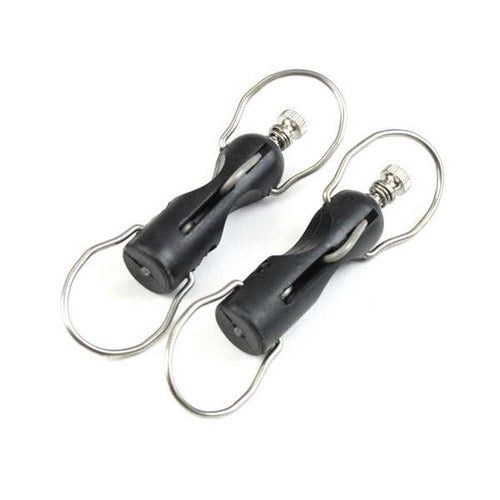 Trip-Ease Outrigger Clips Single Release-1Pair/Black